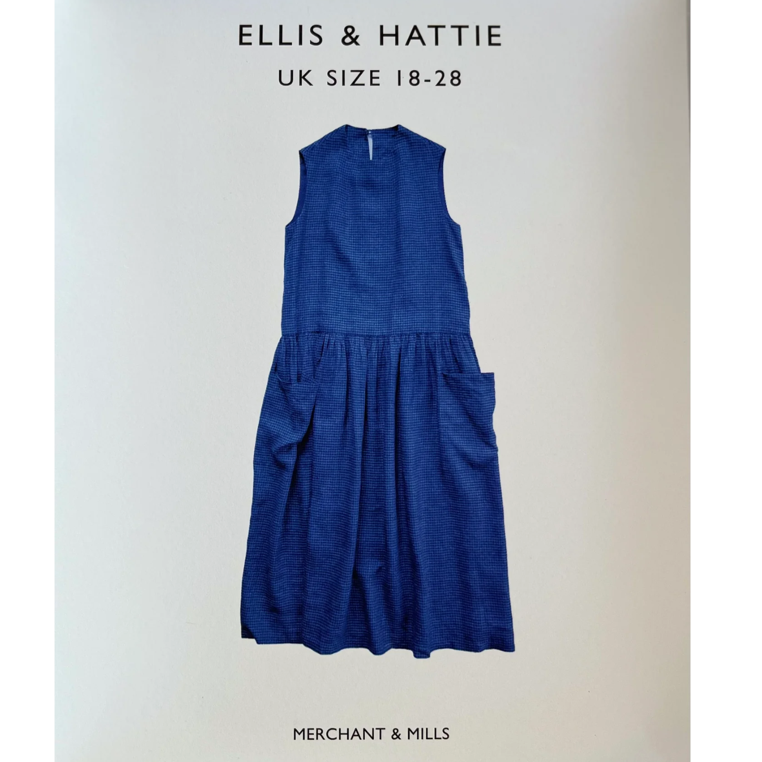 The Ellis & Hattie Dress Sewing Pattern UK 18-28 - Merchant & Mills ...