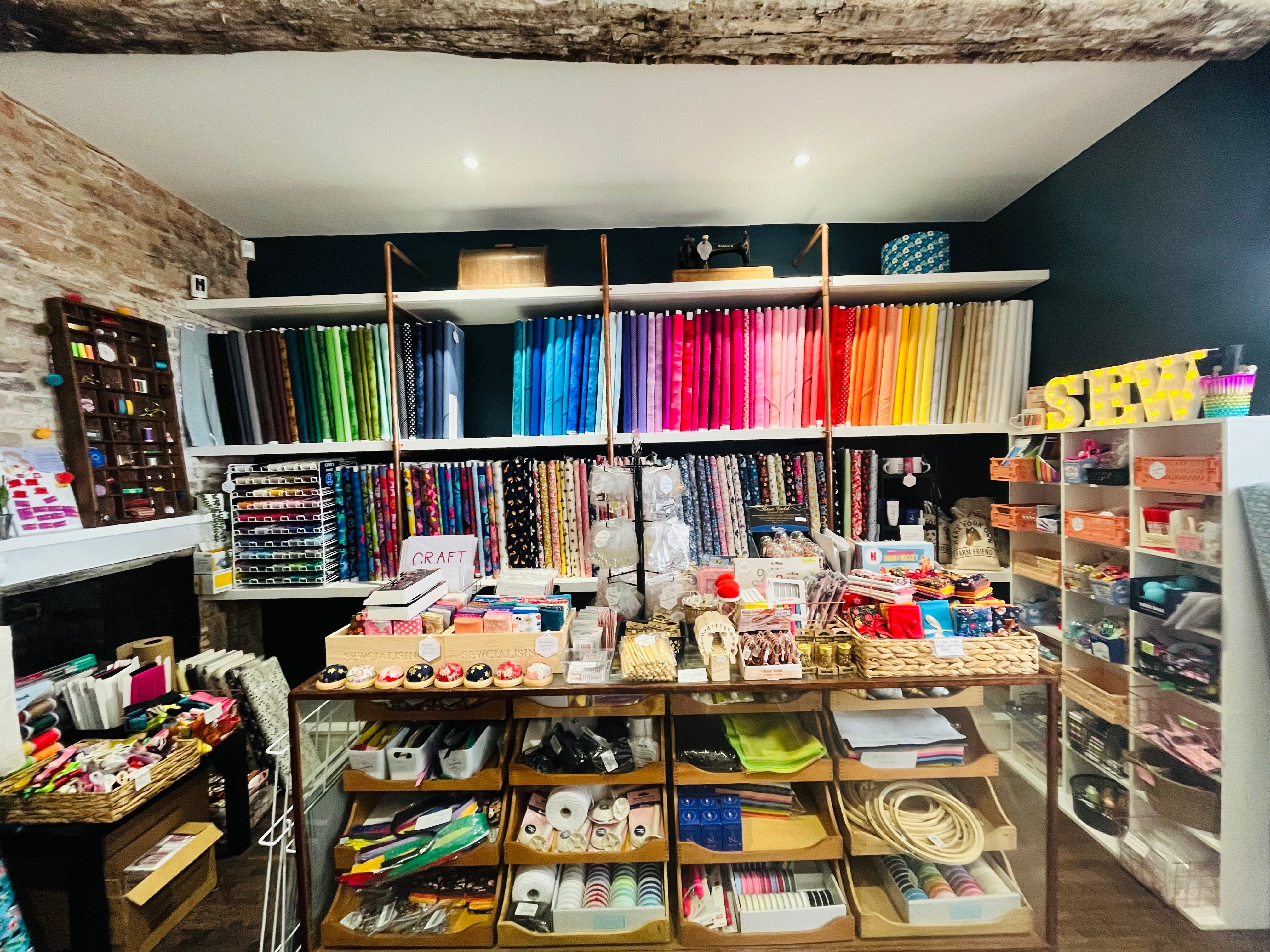 Fabric Store Display Ideas